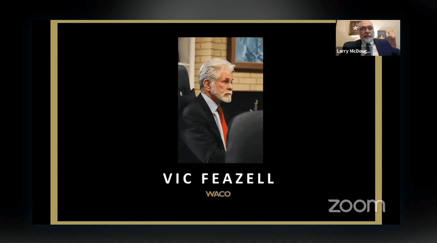 State Bar of Texas Officially Honors Attorney Vic Feazell